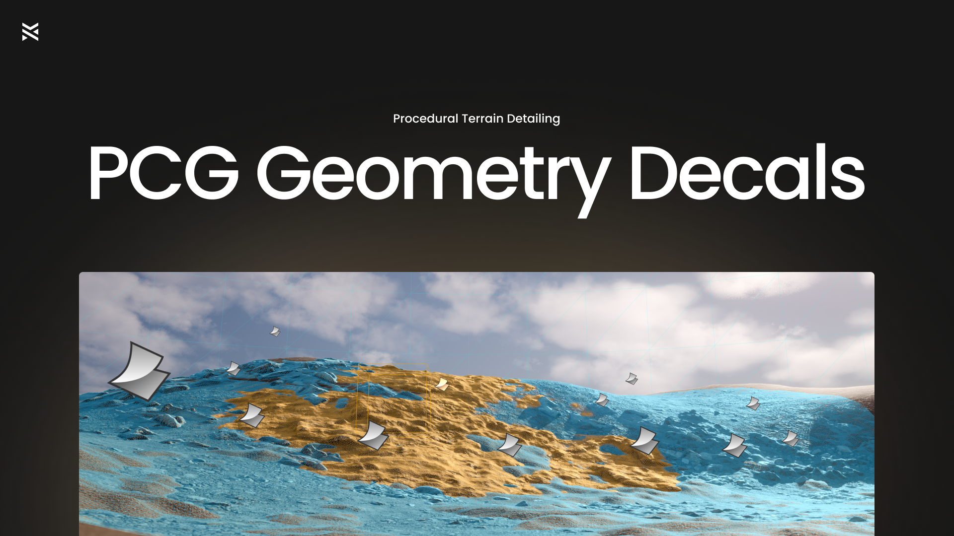 PCG Geometry Decals: Unreal Add-on by Wouter Weynants | Biunivoca