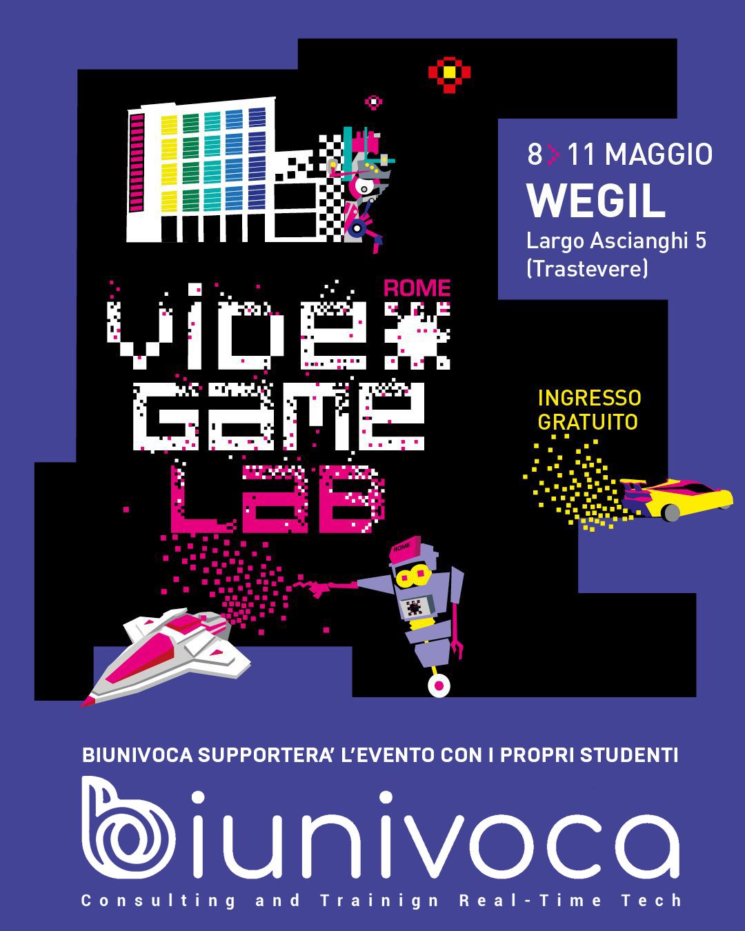 Biunivoca x Romevideogamelab 2025 | Biunivoca